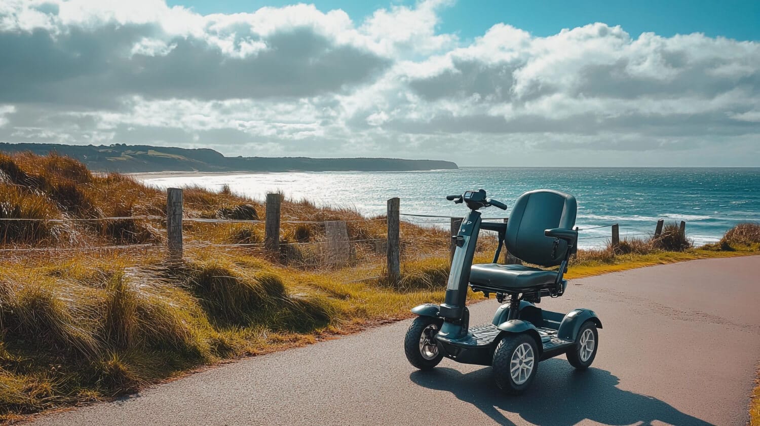 קלנועית חשמלית עם טווח נסיעה ארוך - Volvit